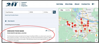Navigating Oregon 211 – Opportunity Council